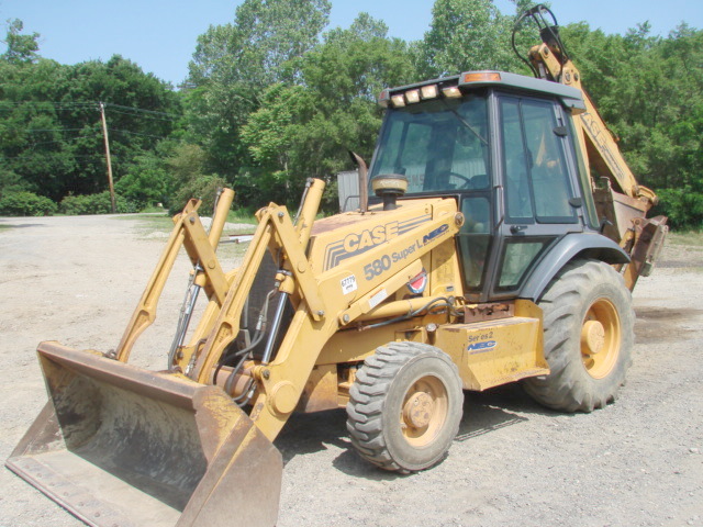 Case 580SLII Backhoe Loader Specs and Dimensions - VeriTread