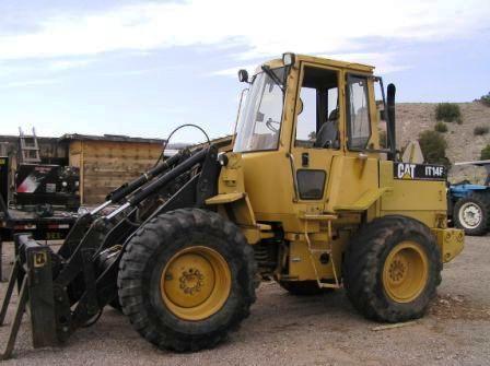 Caterpillar IT14 Wheel Loader Specs and Dimensions - VeriTread