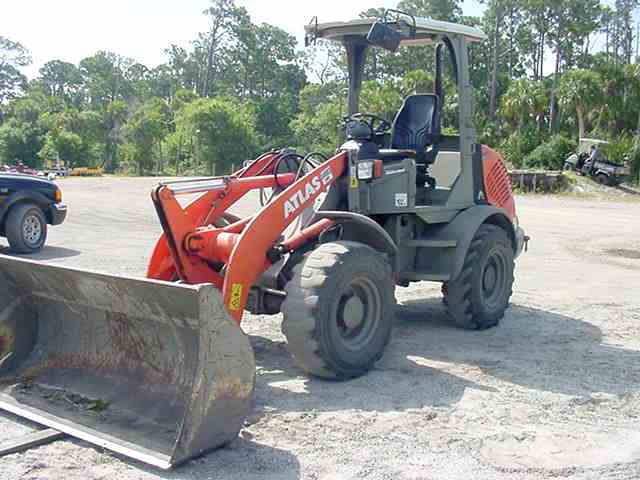 Atlas 55 Wheel Loader Specs and Dimensions - VeriTread