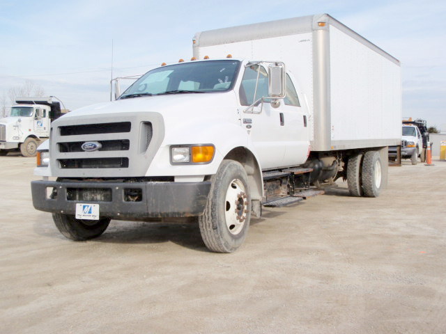 Ford F650 Super Duty Box Truck Trucks - Conventional Tractor transport ...