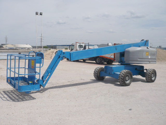 Genie S454WD Aerial Work Platform Specs and Dimensions - VeriTread