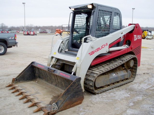 Takeuchi TL150 Skid Steer Loader Specs and Dimensions - VeriTread
