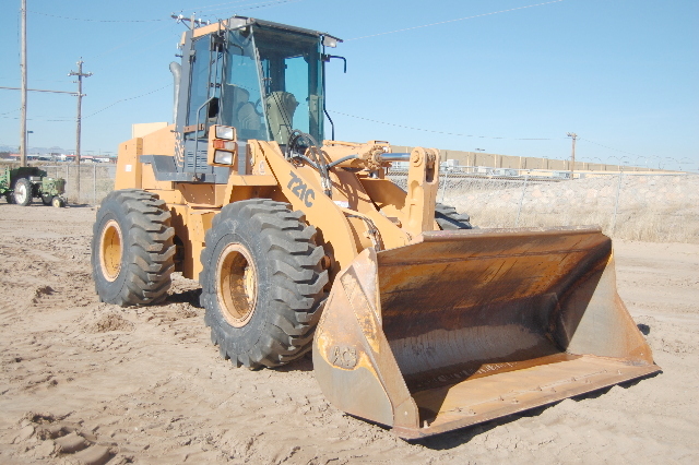 Case 721C Wheel Loader Specs and Dimensions - VeriTread