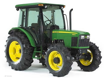 John Deere 5603 Farm Tractor Specs and Dimensions - VeriTread