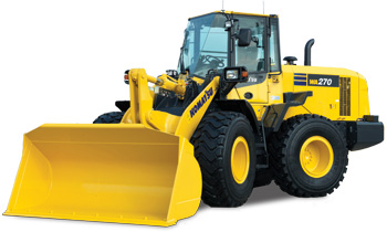 Komatsu WA270 Wheel Loader Specs and Dimensions - VeriTread