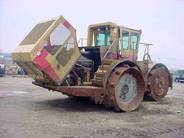 Rex 390C Compactor Specs and Dimensions - VeriTread