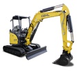 Gehl Z35 Mini Excavator Specs and Dimensions - VeriTread