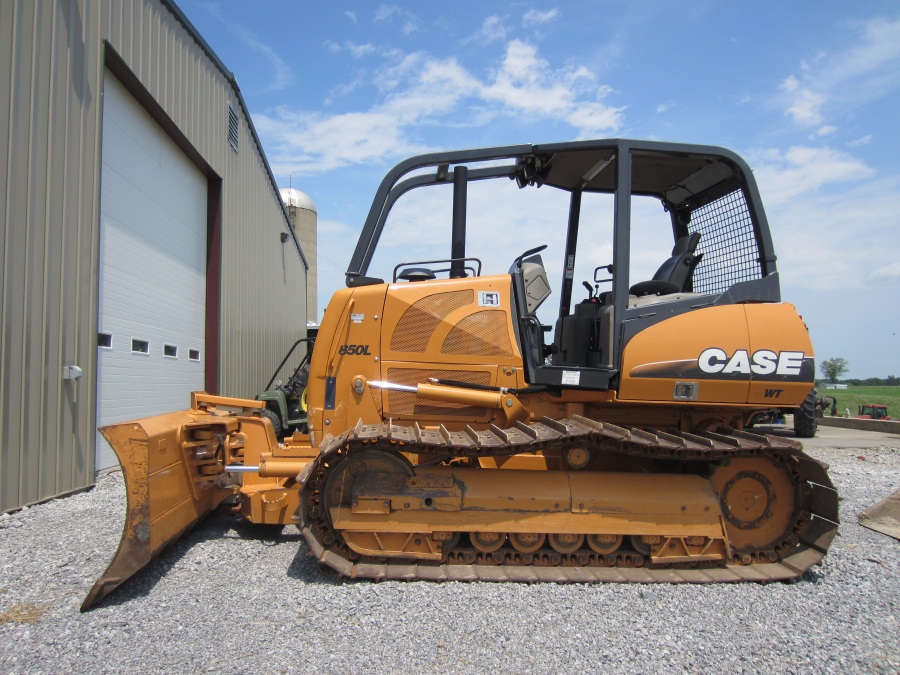 Case 850LWT Crawler Tractor Specs and Dimensions - VeriTread
