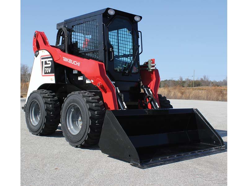 Takeuchi TS70V Skid Steer Loader Specs and Dimensions - VeriTread