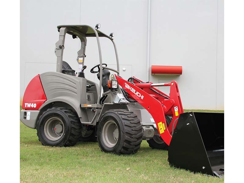 Takeuchi TW40 Wheel Loader Specs and Dimensions - VeriTread
