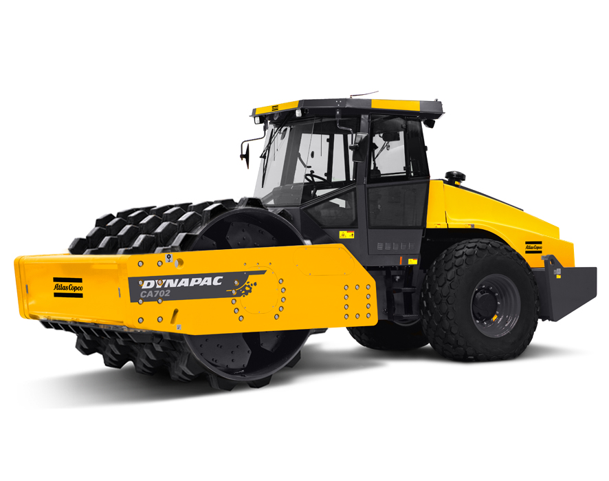 Dynapac CA702PD Compactor Specs and Dimensions - VeriTread