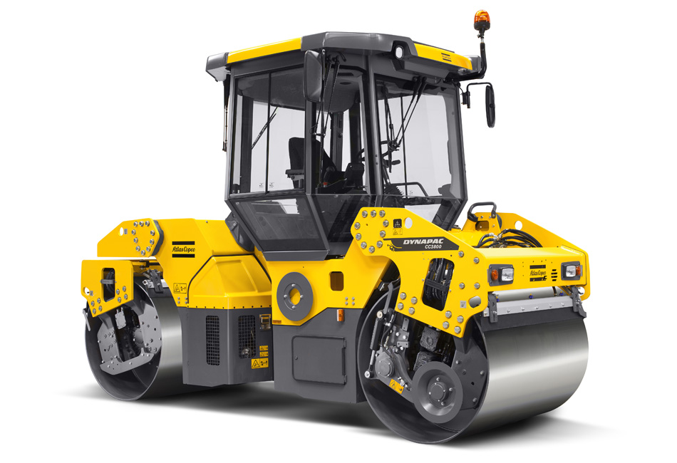 Dynapac CC3800 Compactor Specs and Dimensions - VeriTread