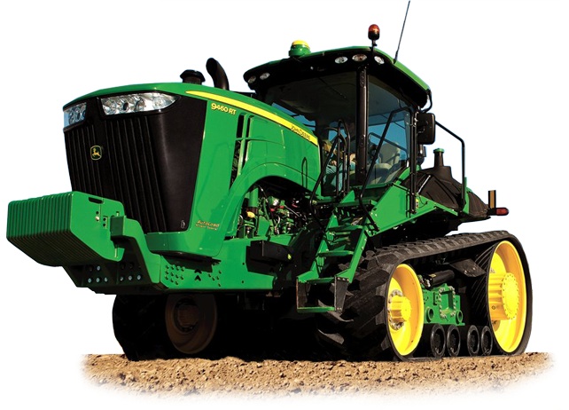 John Deere 9460RT Farm Tractor Specs and Dimensions - VeriTread