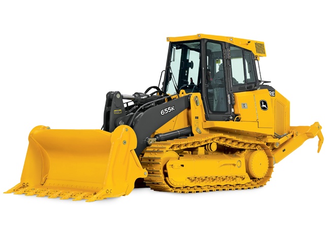 John Deere 655K Crawler Loader Specs and Dimensions - VeriTread