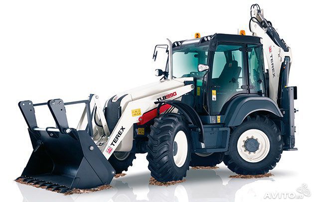 Terex TLB990 Backhoe Loader Specs and Dimensions - VeriTread