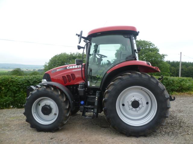 Case IH Maxxum120 Farm Tractor Specs and Dimensions - VeriTread