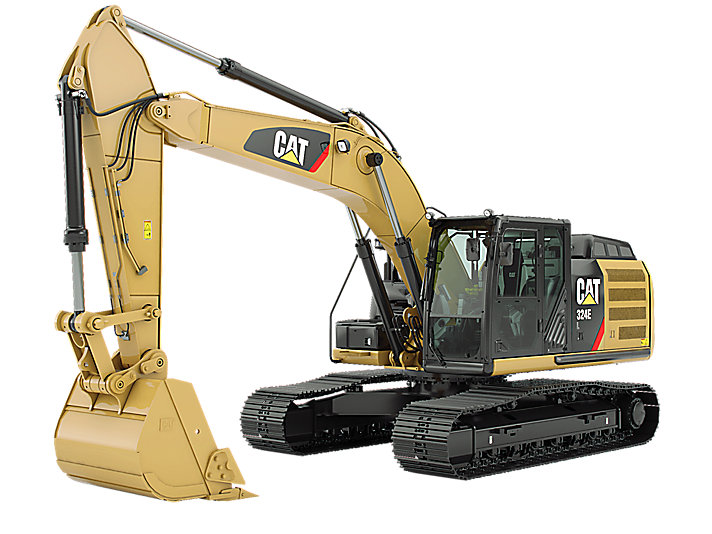 Caterpillar 324EL Excavator Specs and Dimensions - VeriTread