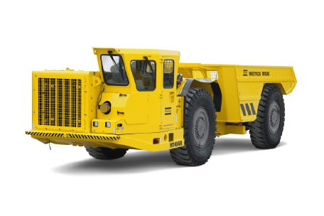 Atlas Copco MT436B Articulated Dump Truck Specs and Dimensions - VeriTread