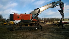 Barko 695MHCRAWLER Log Loader Specs: Dimensions & Weight | VeriTread