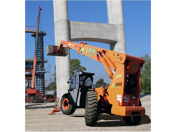 Xtreme XR2450 Telehandler Specs and Dimensions - VeriTread