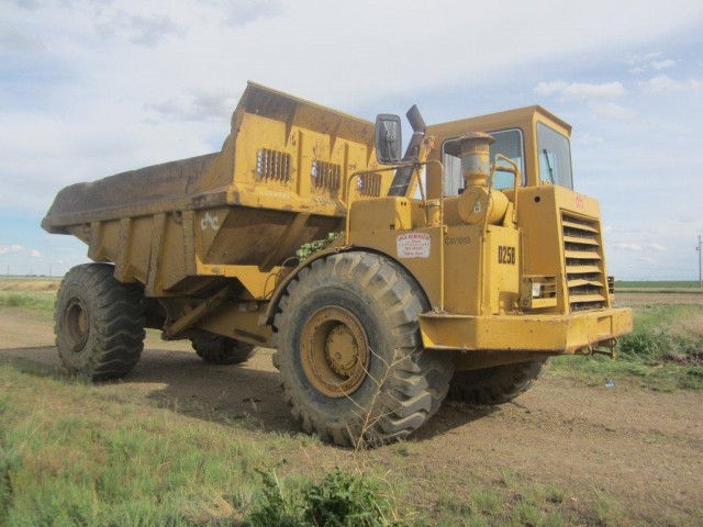 DJB D25B Articulated Dump Truck Specs and Dimensions - VeriTread