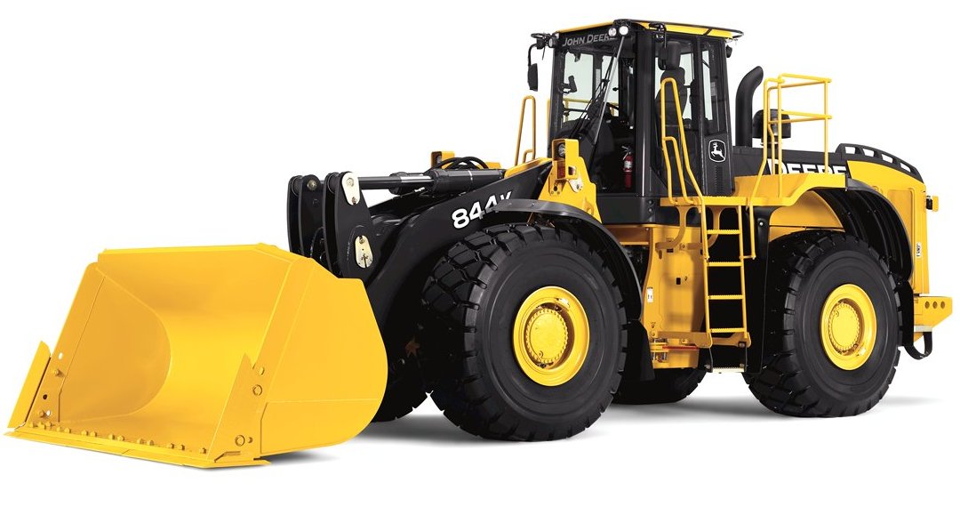 John Deere 844K Wheel Loader Specs and Dimensions - VeriTread