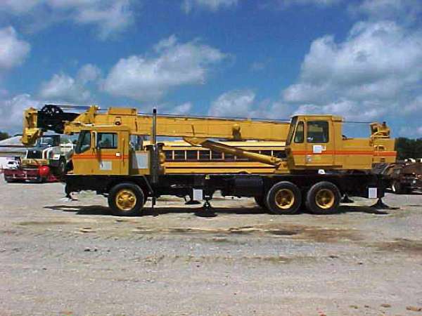 Grove TMS250B Cranes Mobile Specs and Dimensions - VeriTread