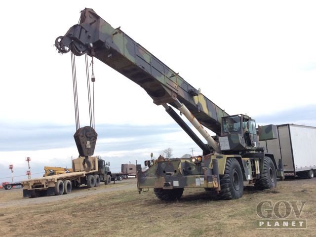 Grove RT875CC Cranes Mobile Specs and Dimensions - VeriTread