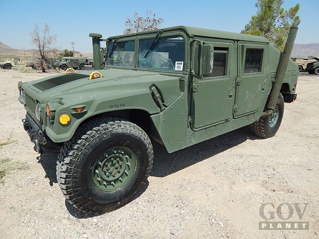 AM General M1043A2 Humvee Specs and Dimensions - VeriTread