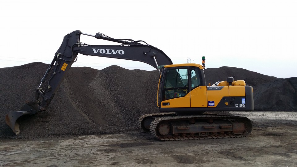 Volvo EC160DL Excavator Specs and Dimensions - VeriTread