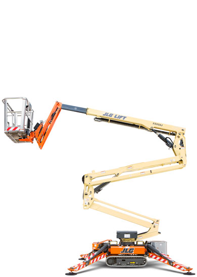 JLG X500AJ Aerial Work Platform Specs and Dimensions - VeriTread