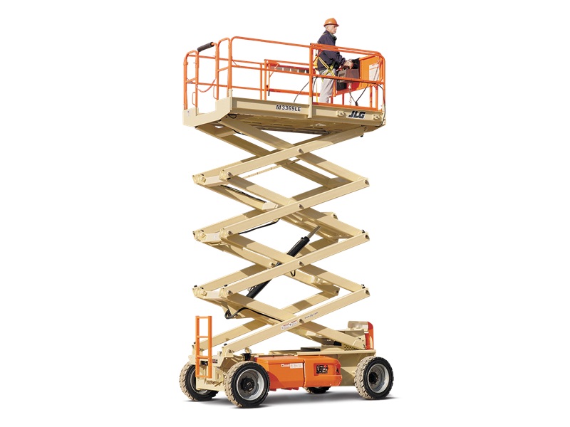 JLG M3369LE Aerial Work Platform Specs and Dimensions - VeriTread