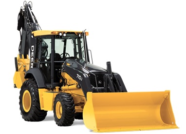 John Deere 710J Backhoe Loader Specs and Dimensions - VeriTread