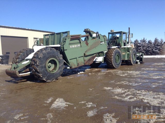 Clark 290M Tractor Scraper Scraper Specs and Dimensions - VeriTread