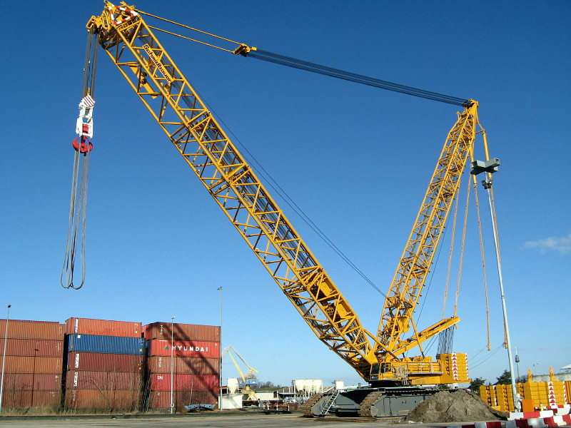 Demag CC6800 Cranes Crawler Specs and Dimensions - VeriTread