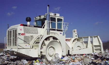 Terex TC400 Compactor Specs and Dimensions - VeriTread