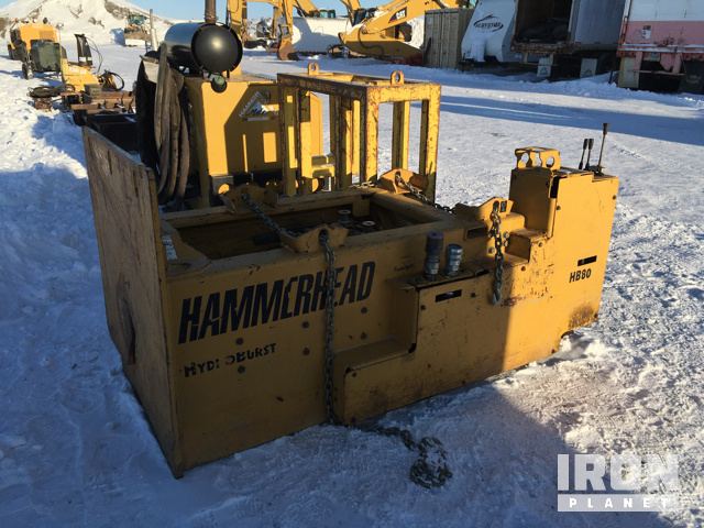 Hammer Head HB80 Pipelayer Specs and Dimensions - VeriTread