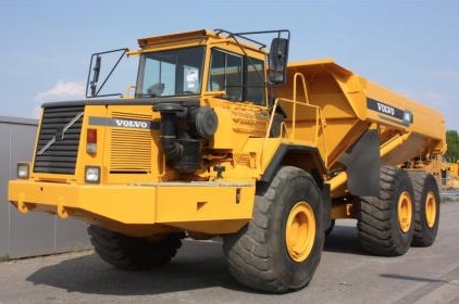 Volvo A40C Articulated Dump Truck Specs and Dimensions - VeriTread