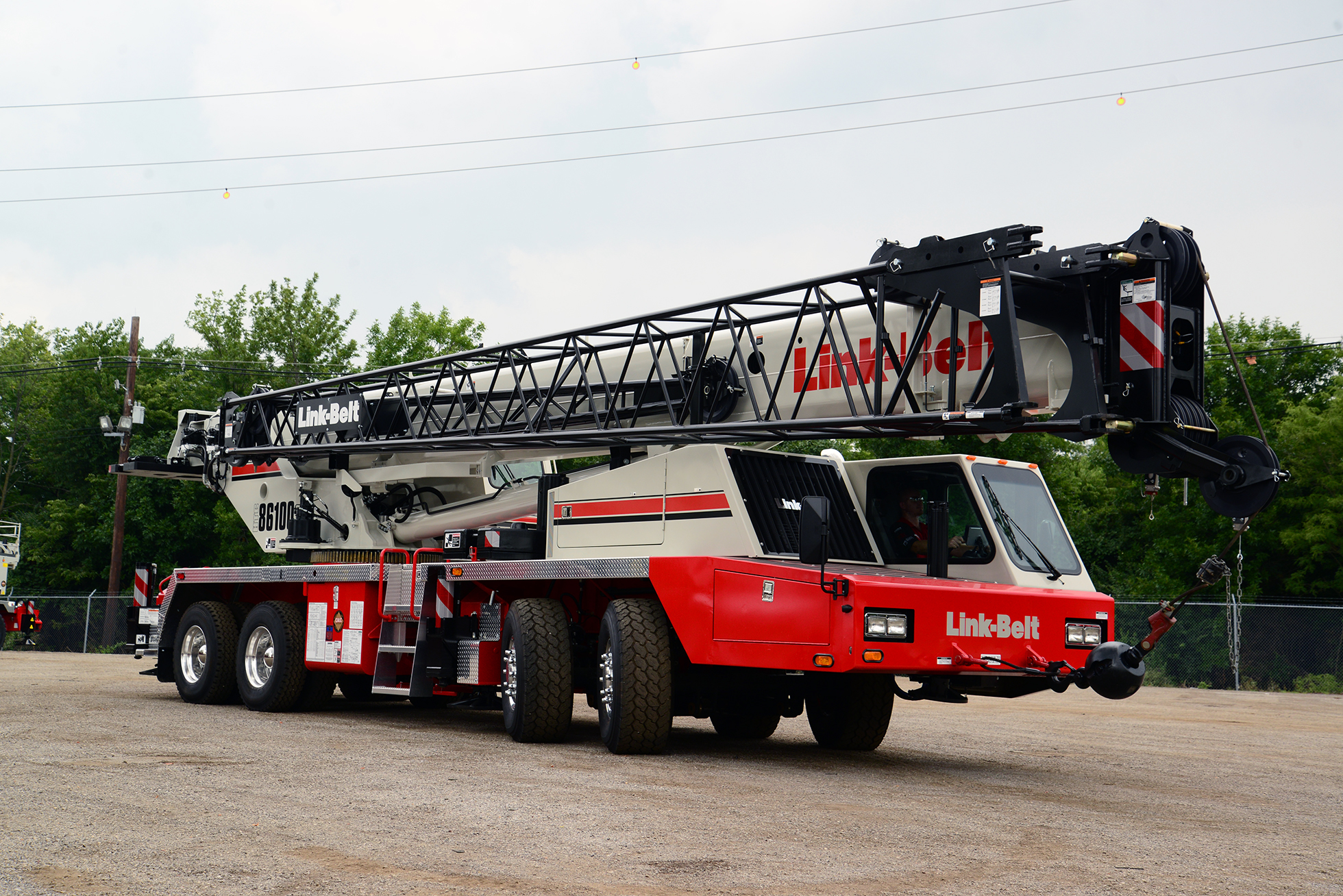 Link-Belt HTC86100 Cranes Mobile Specs and Dimensions - VeriTread