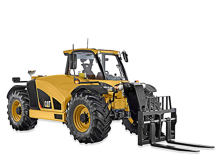 Caterpillar TH357D Telehandler Specs and Dimensions - VeriTread
