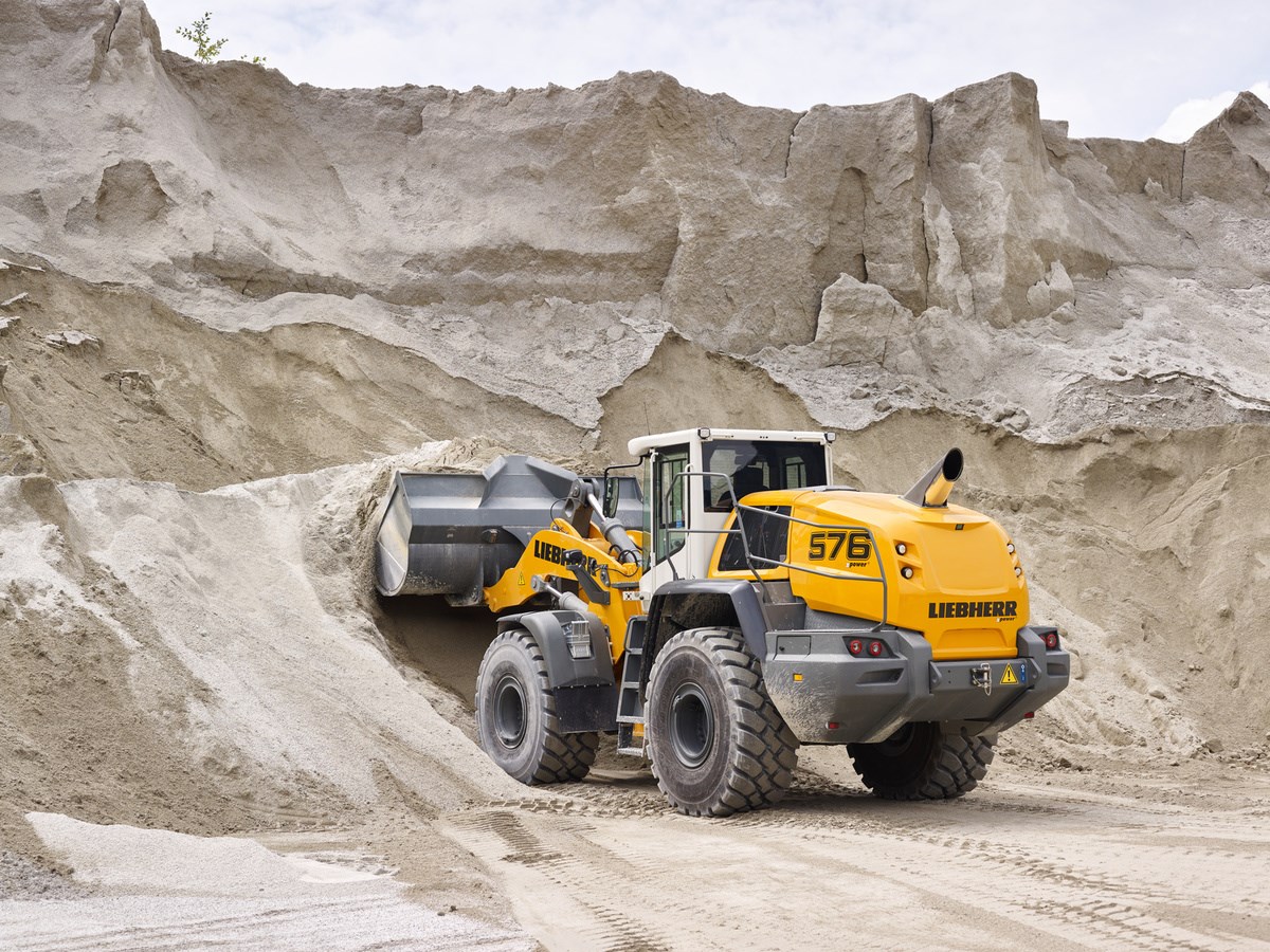 Liebherr L576 Wheel Loader Specs: Dimensions & Weight | VeriTread