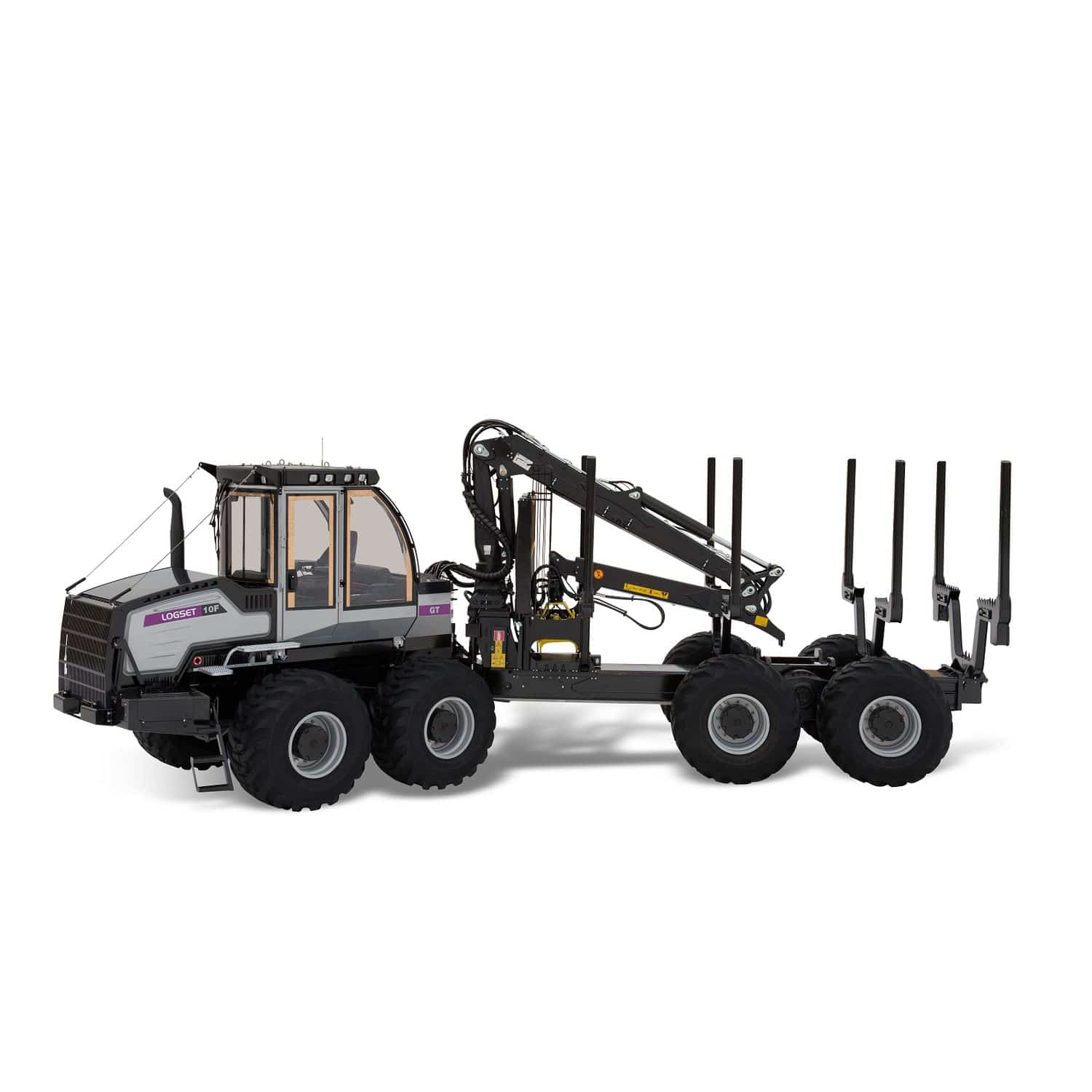 Logset 10FGT Forwarders transport quote to Brewer, ME. VeriTread Load 1637805