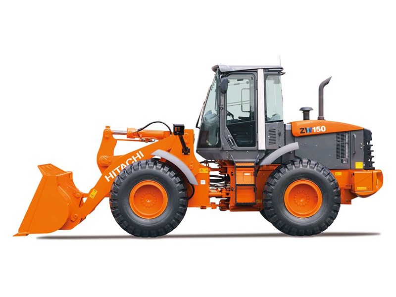 Hitachi ZW150PL Wheel Loader Specs and Dimensions - VeriTread