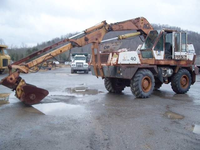 Drott 40 Excavator Specs and Dimensions - VeriTread