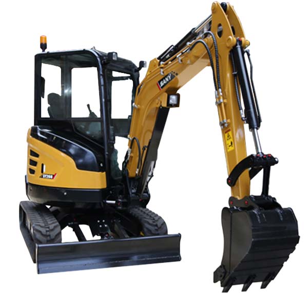 Sany SY26U Mini Excavator Specs and Dimensions - VeriTread