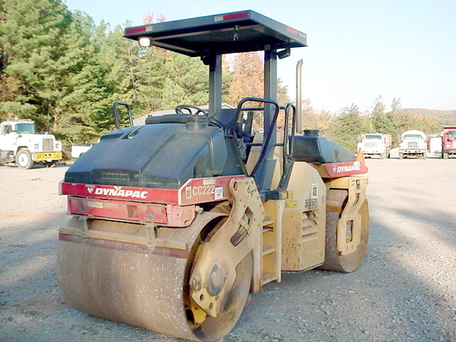 Dynapac CC222 Compactor Specs and Dimensions - VeriTread