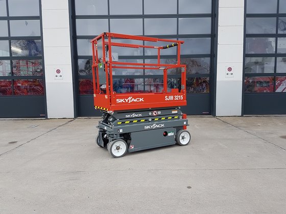 Skyjack SJ3215 Aerial Work Platform Specs and Dimensions - VeriTread