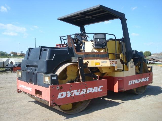 Dynapac CC722 Compactors transport quote to Burlington, ON. VeriTread ...