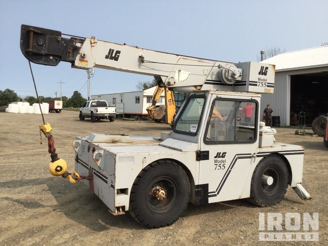 JLG 755 Cranes Mobile Specs and Dimensions - VeriTread