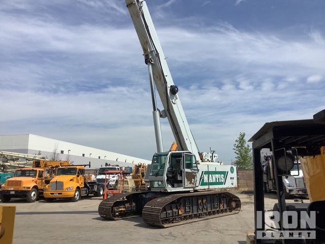 Mantis 8012 Cranes Crawler Specs and Dimensions - VeriTread